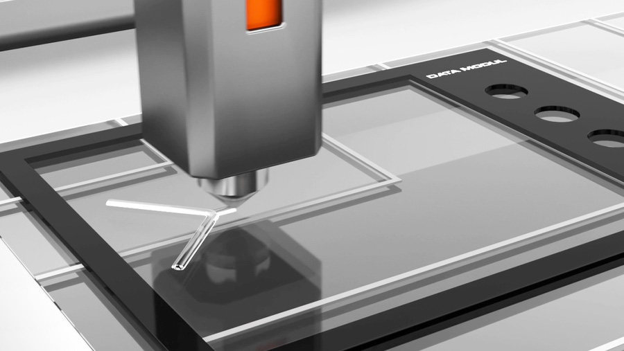Optical bonding at DATA MODUL
